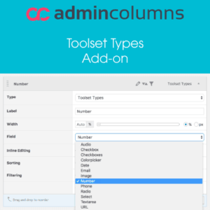 Admin Columns Pro Toolset Types Addon - TheDevKit