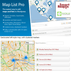 Map List Pro - Google Maps Location directories - TheDevKit