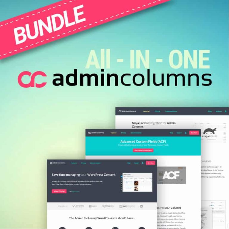 Admin Column Pro All-in-One Bundle - TheDevKit