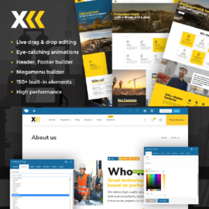 Samatex - Industrial WordPress Theme + Woocommerce - TheDevKit