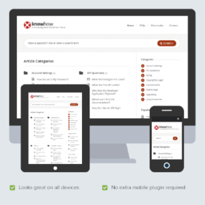 KnowHow - A Knowledge Base WordPress Theme - TheDevKit