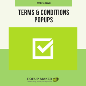 Popup Maker - Terms & Conditions Popups - TheDevKit