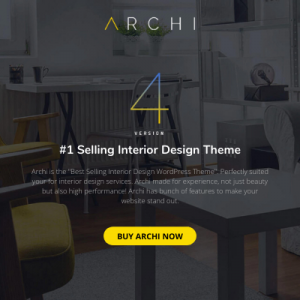 Archi - Interior Design WordPress Theme - TheDevKit
