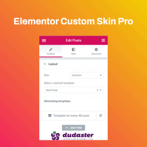 Elementor Custom Skin Pro - TheDevKit