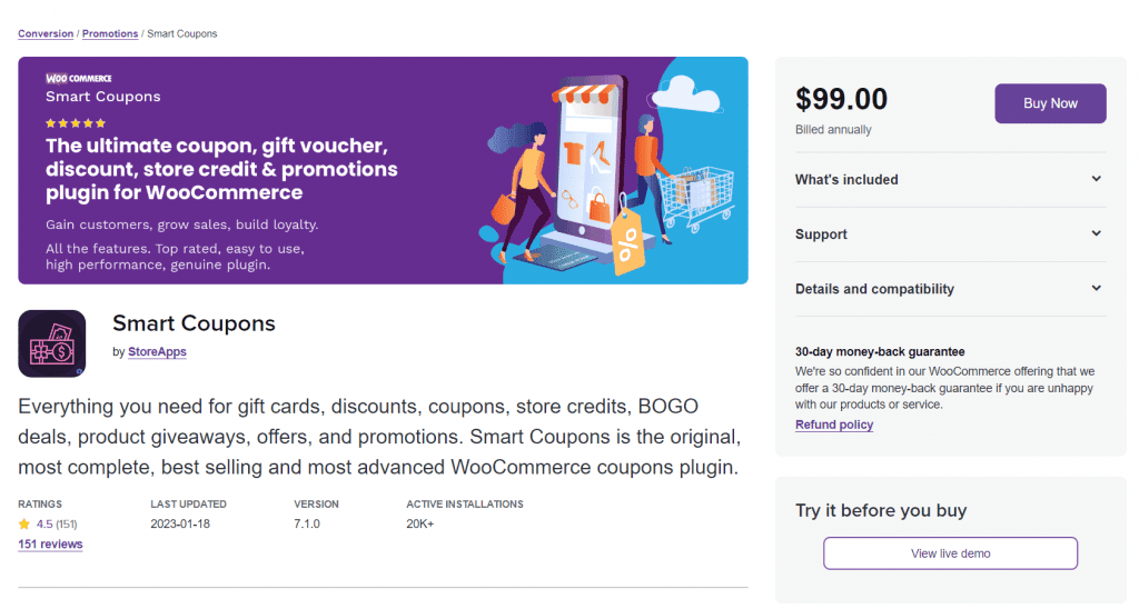 7 plugin tạo mã giảm giá tốt nhất WooCommerce (2023) - TheDevKit