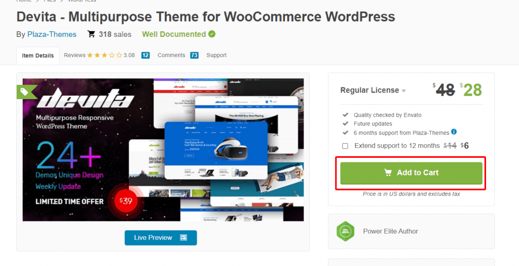 Mua theme WP trên ThemeForest - 5 điều cần biết - TheDevKit