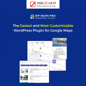WordPress Plugin for Google Maps - WP MAPS PRO - TheDevKit