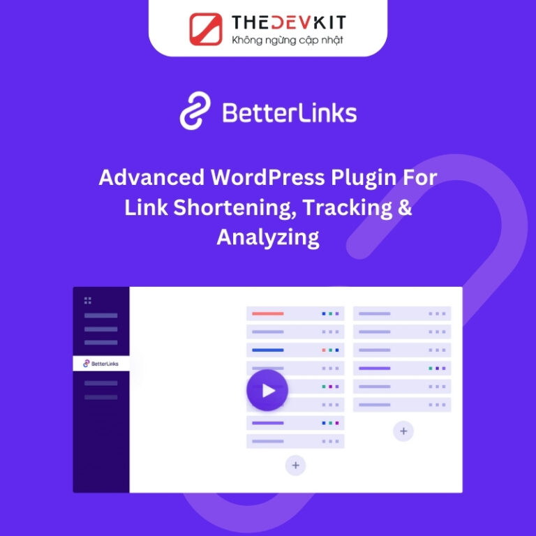 BetterLinks Pro - Shorten, Track Manage any URL - TheDevKit