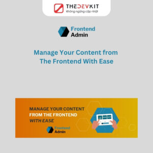 DynamiApps - Frontend Admin Pro - TheDevKit